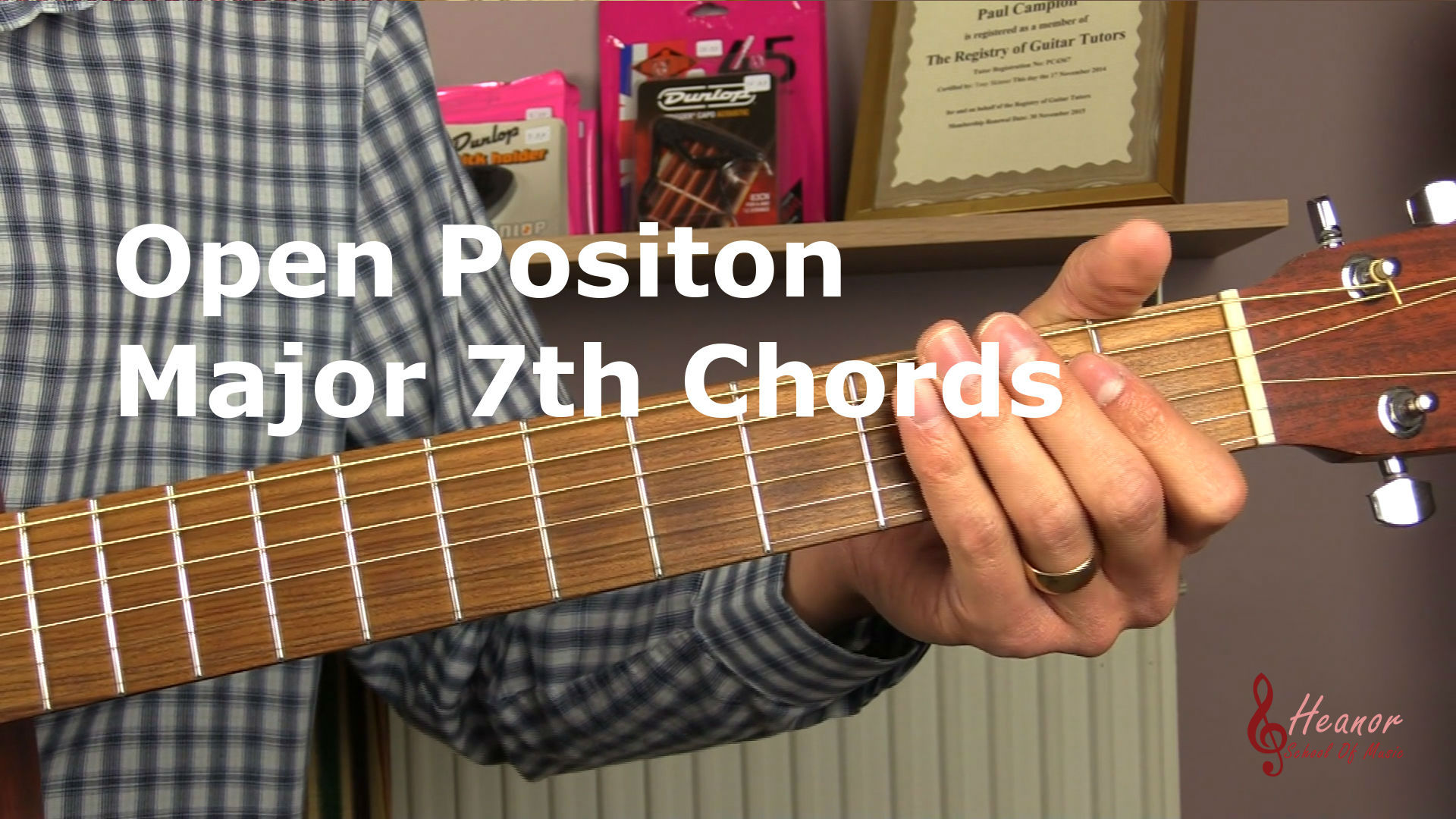 Open Position Major 7th Chords - Heanor School of Music